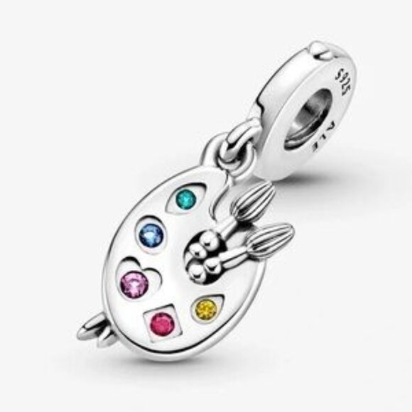 Pandora | Jewelry | Pandora Artists Palette Dangle Charm | Poshmark
